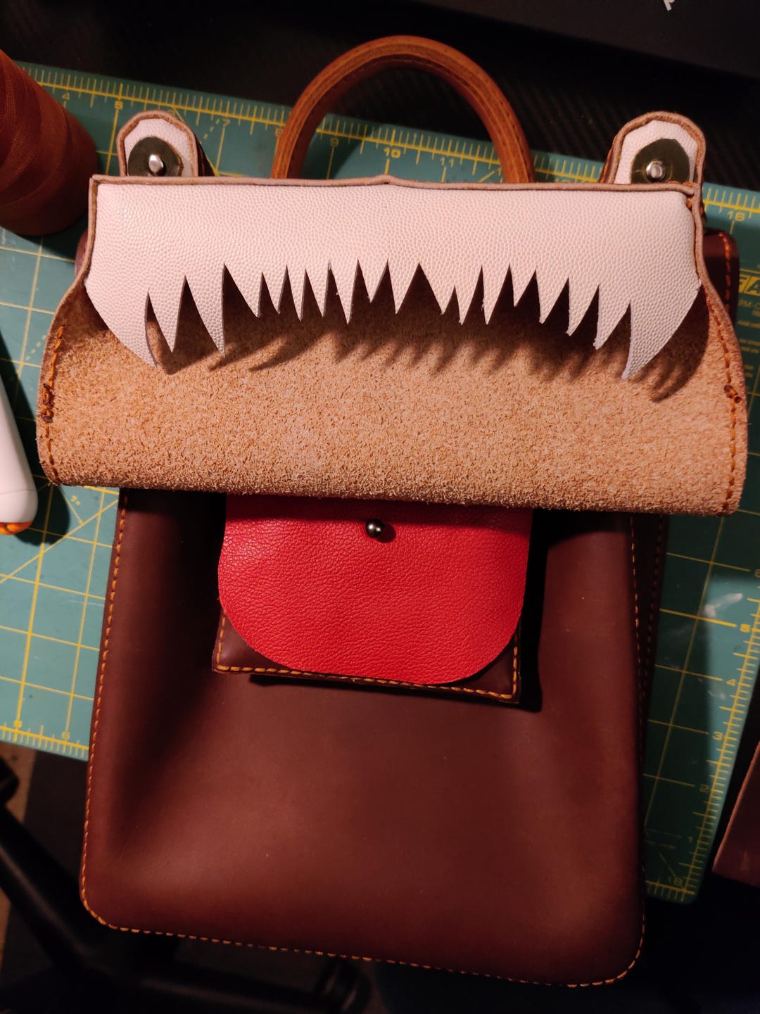 Leather Mimic Satchel - Etsy