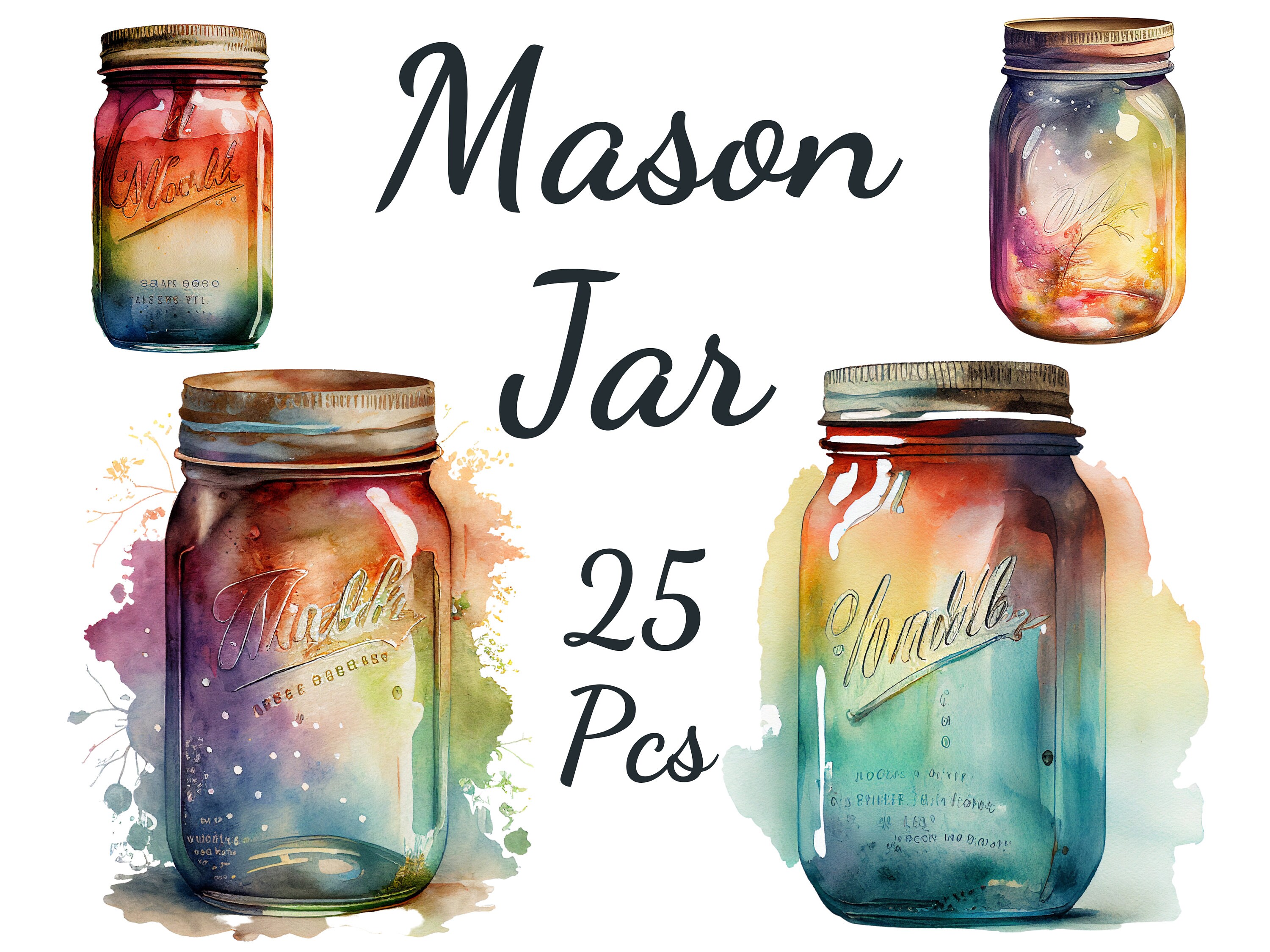 24 Mason Jar Clipart, High Quality Transparent PNG, Moonshine ...