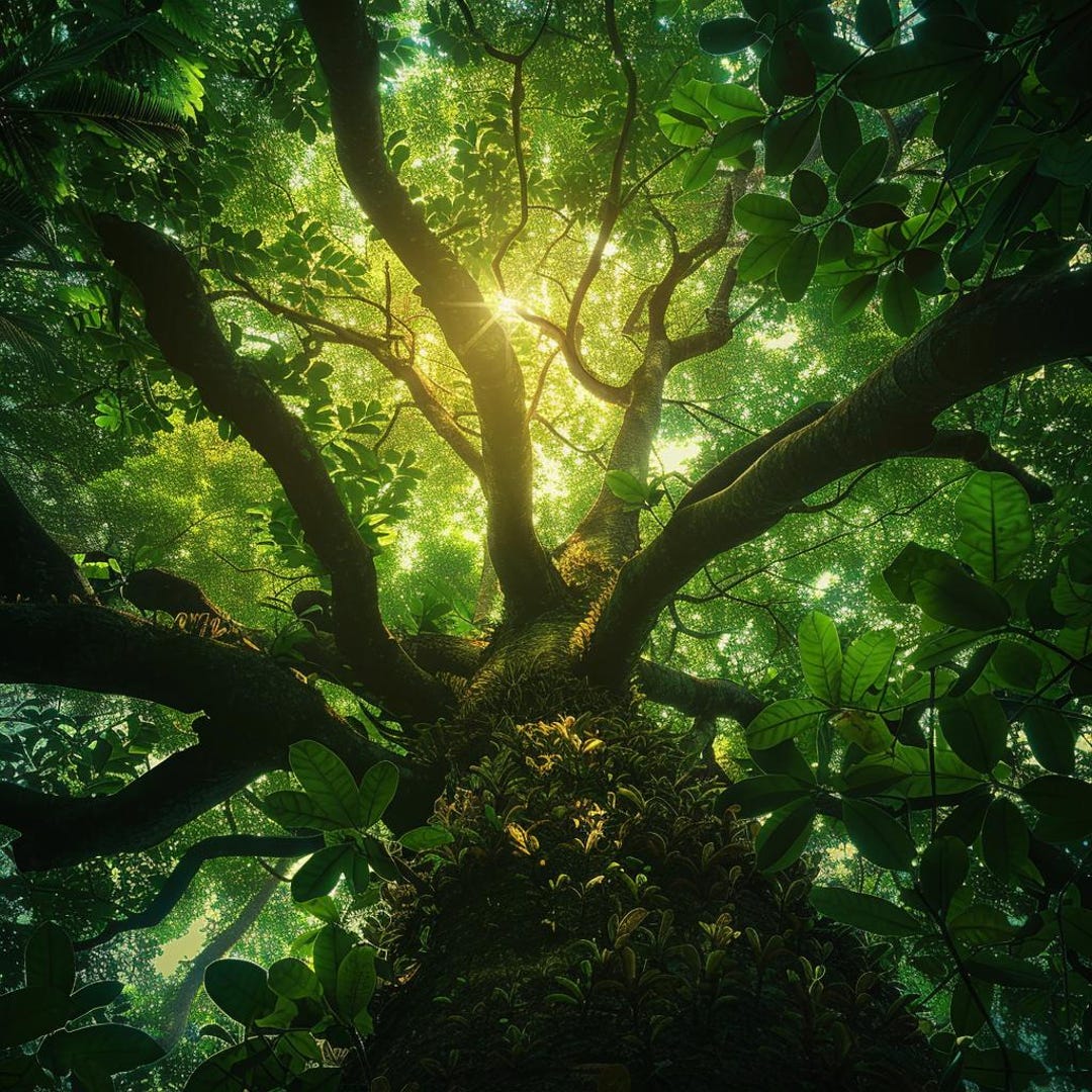 24 Tree Clipart Forest Illustration Tree Canopy Art Digital Download ...