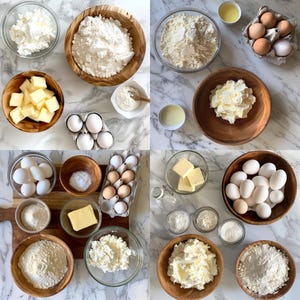 24 Baking Ingredients Clipart, Kitchen Essentials Clipart, Recipe ...