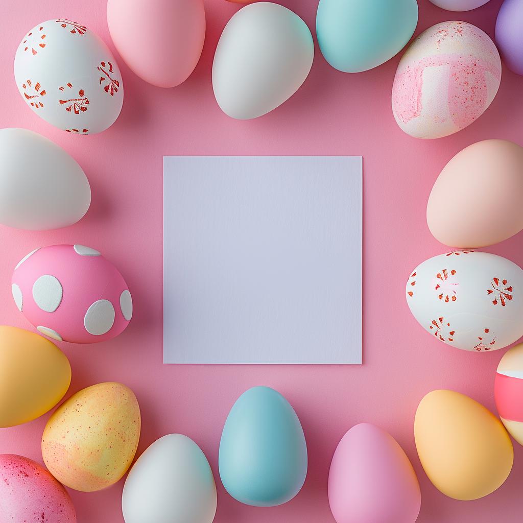 24 Easter Eggs Clipart, Pastel Egg Illustrations, Digital Download ...