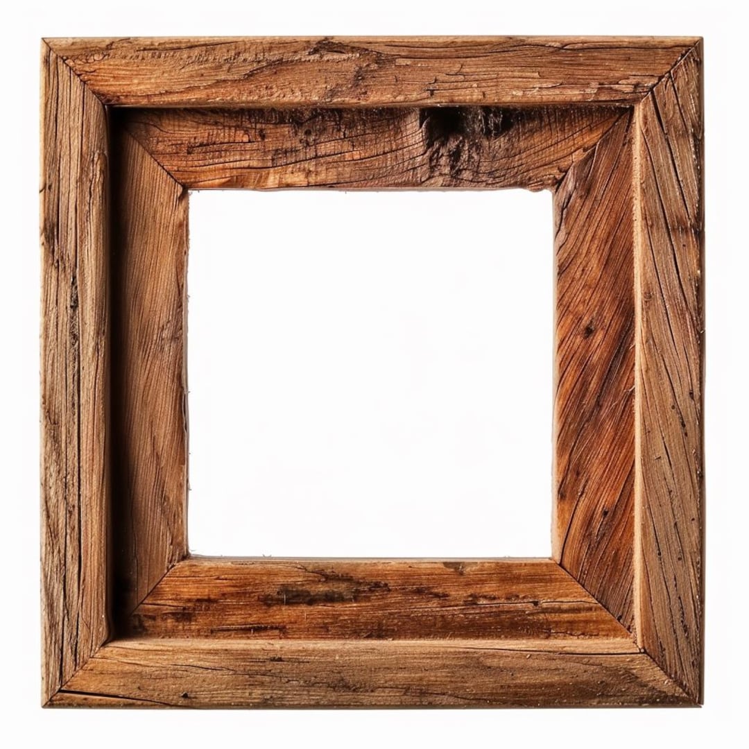 24 Rustic Wood Frame Clipart, Vintage Style Digital Download, Wooden ...