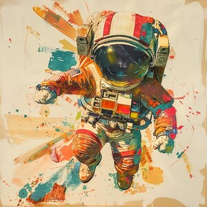 24 Astronaut Clipart, Kids in Space Suits, Galaxy Clip Art, Cute ...