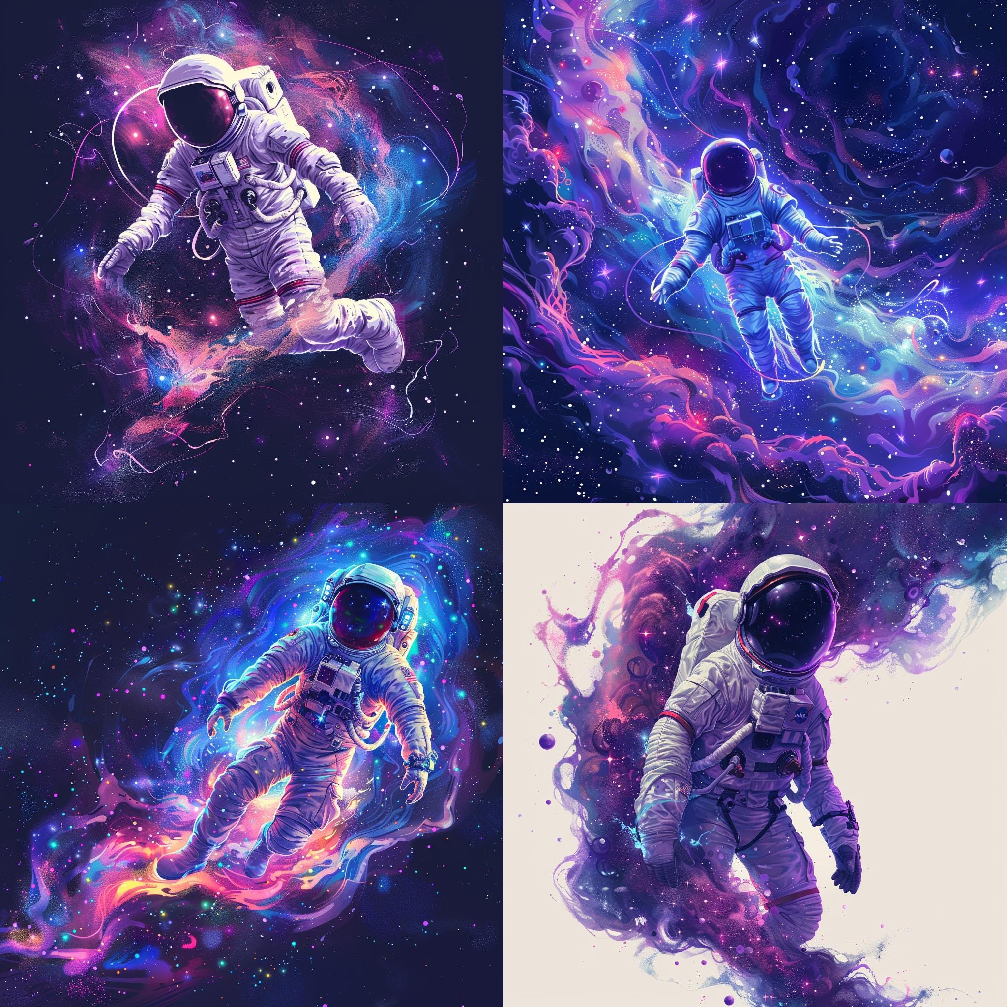 24 Astronaut Clipart, Space Clipart, Galaxy PNG, Cosmos Clip Art, Stars ...