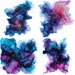 27 Colorful Ink Splash Clipart, Splash, Watercolor Splash, Cosmic ...