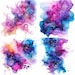 27 Colorful Ink Splash Clipart, Splash, Watercolor Splash, Cosmic ...