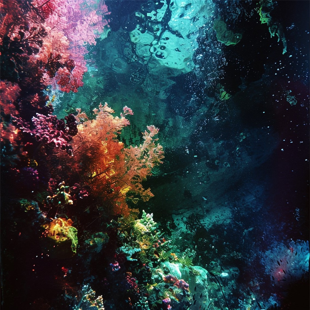 30 Enchanted Underwater Clipart, Underwater Fantasy Artwork, Colorful ...