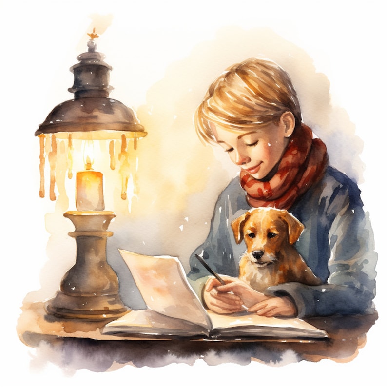 23 Cozy Holiday Reading Clipart, High Quality PNG, 300 Dpi, Cozy ...