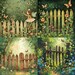 24 Enchanted Garden Fence With Fairies, Whimsical Fairy Child ...