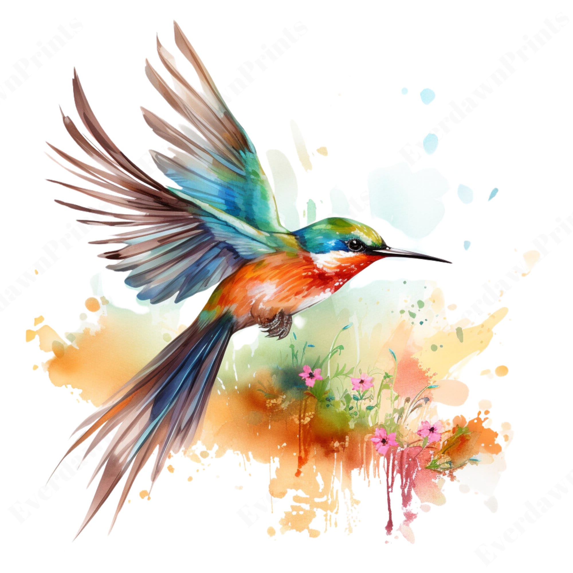 25 Watercolor Colorful Bird Clipart, High Quality Transparent Pngs ...