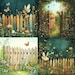 24 Enchanted Garden Fence With Fairies, Whimsical Fairy Child ...