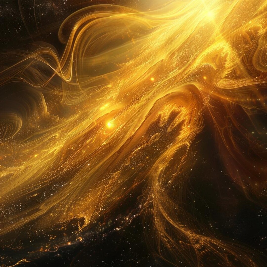 24 Golden Galaxy Clipart, Celestial Dust, Cosmic Art, Nebula Design ...