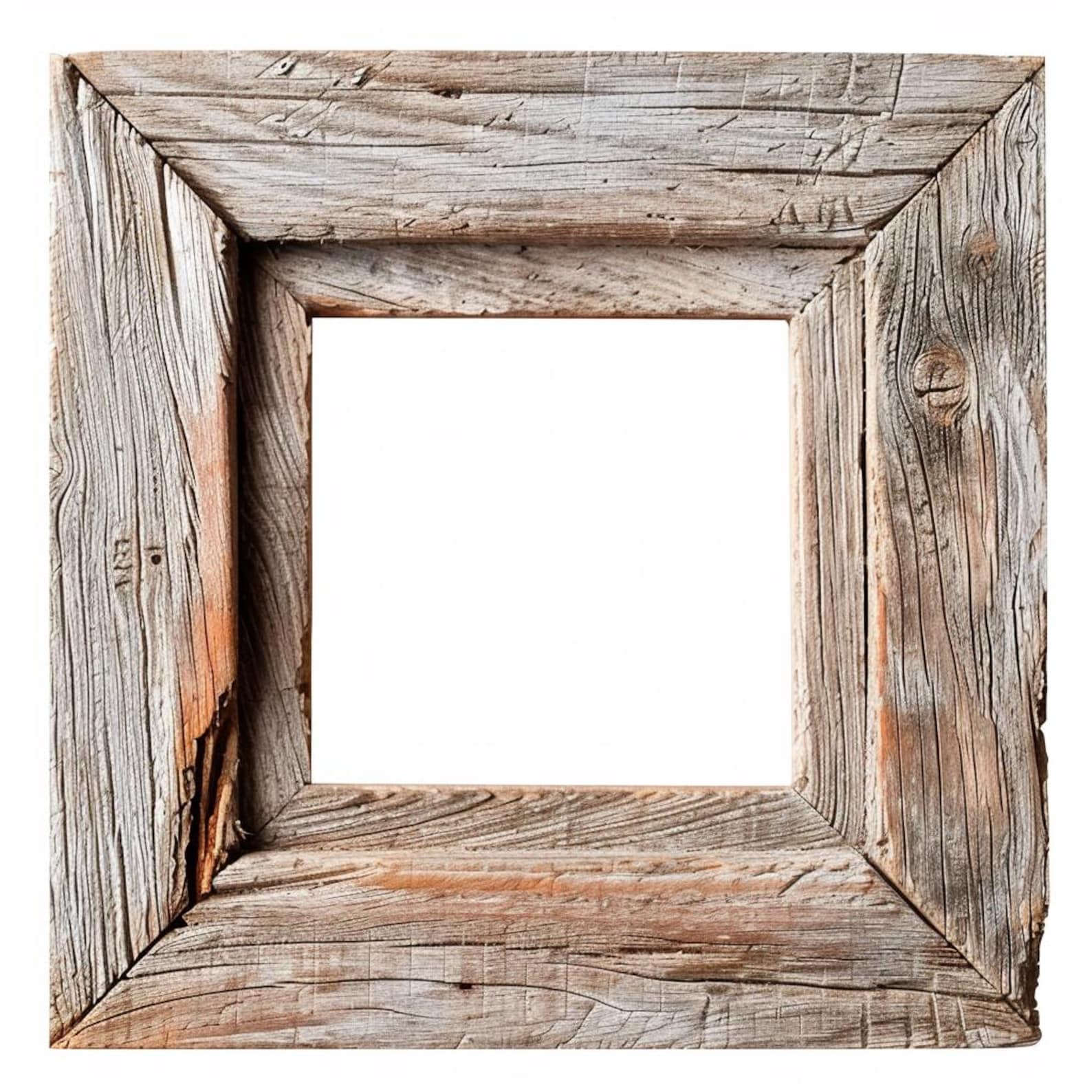 24 Rustic Wood Frame Clipart, Vintage Style Digital Download, Wooden ...