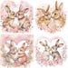 24 Cute Bunny Couple Clipart, Romantic Rabbit Illustration, Wedding ...