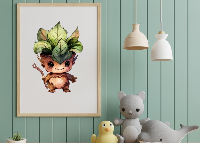 Mandrake Clipart, 18 High Quality Transparent PNG, Mandrake, Watercolor ...