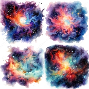 23 Outer Space Clipart Set, High Quality Transparent PNG Galaxy Clipart ...