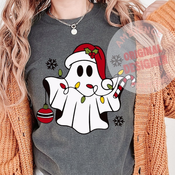 Ghost Christmas Png - Etsy