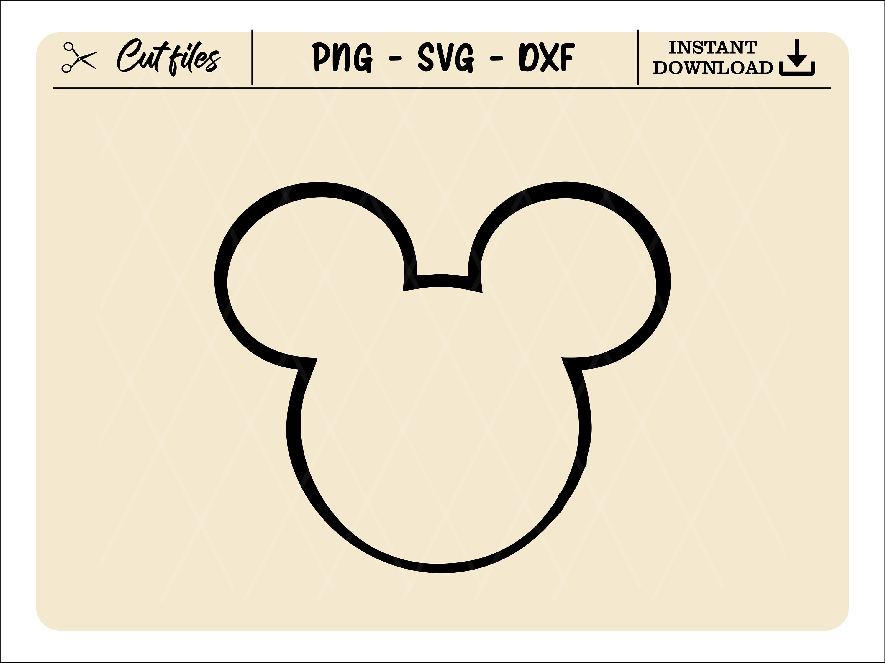 Mickey Mouse Head Vector