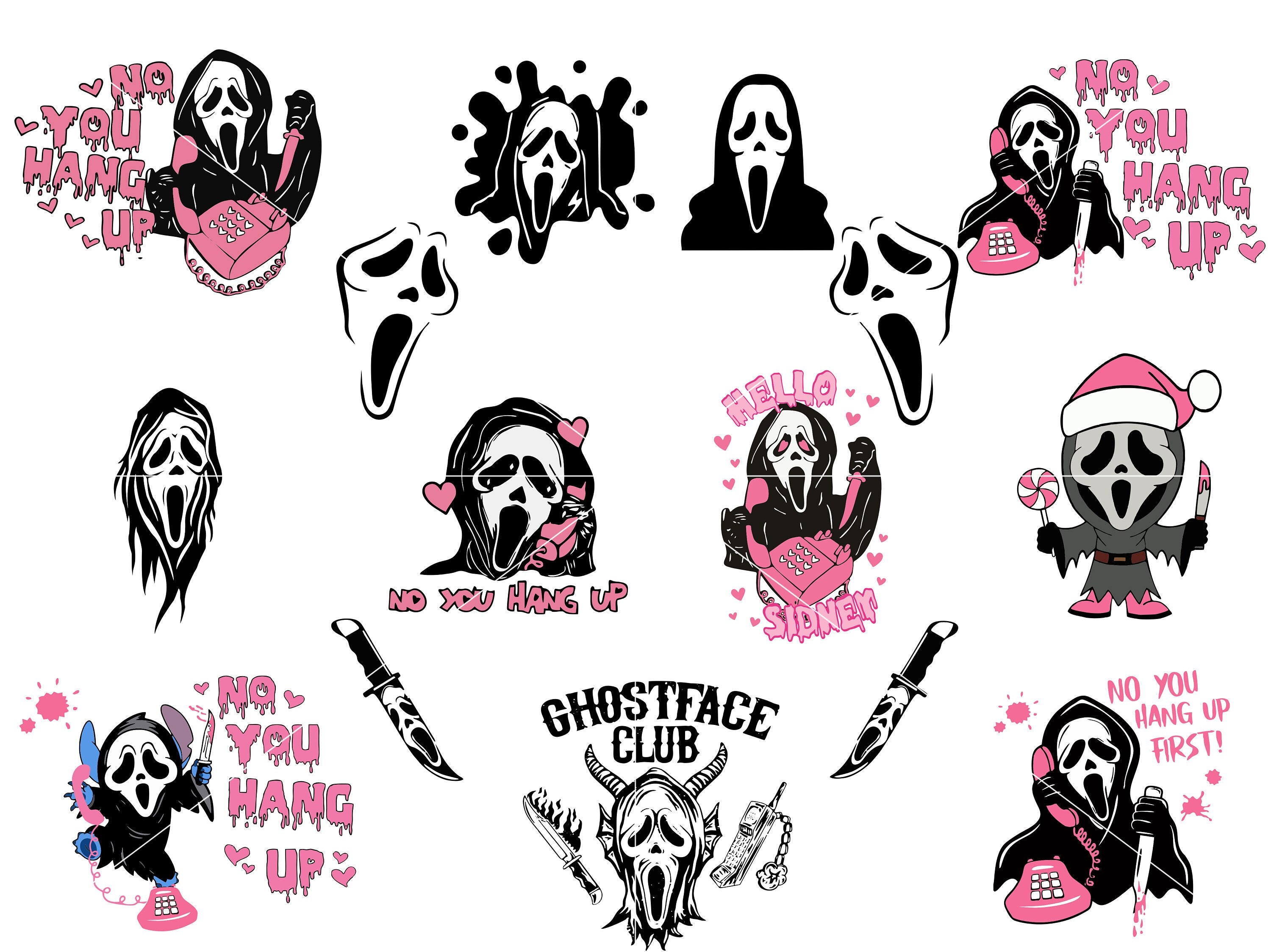 Scream Svg Ghost Face Svg Scream You Hang up SVG Scream - Etsy UK