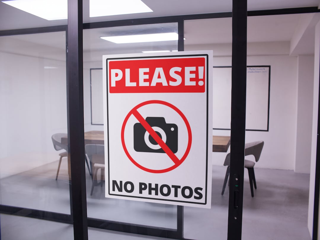 Printable No Photos Allowed Sign Instant Download PDF Event Photography ...