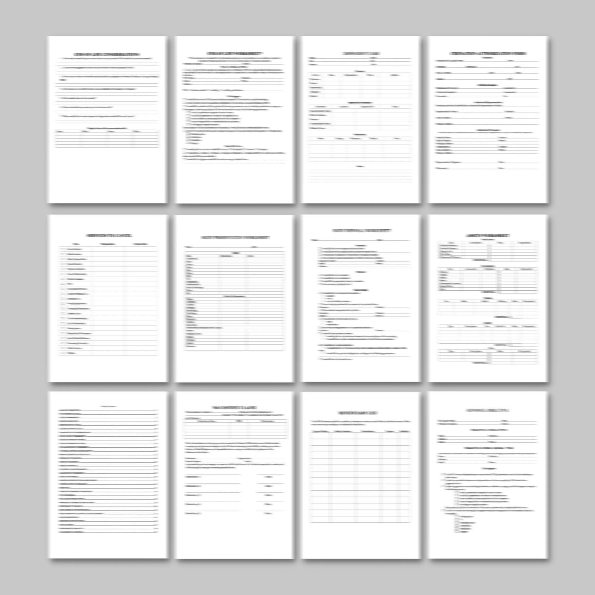 End of Life Plan Organizer | My Final Wishes Checklist - 49-page PDF ...