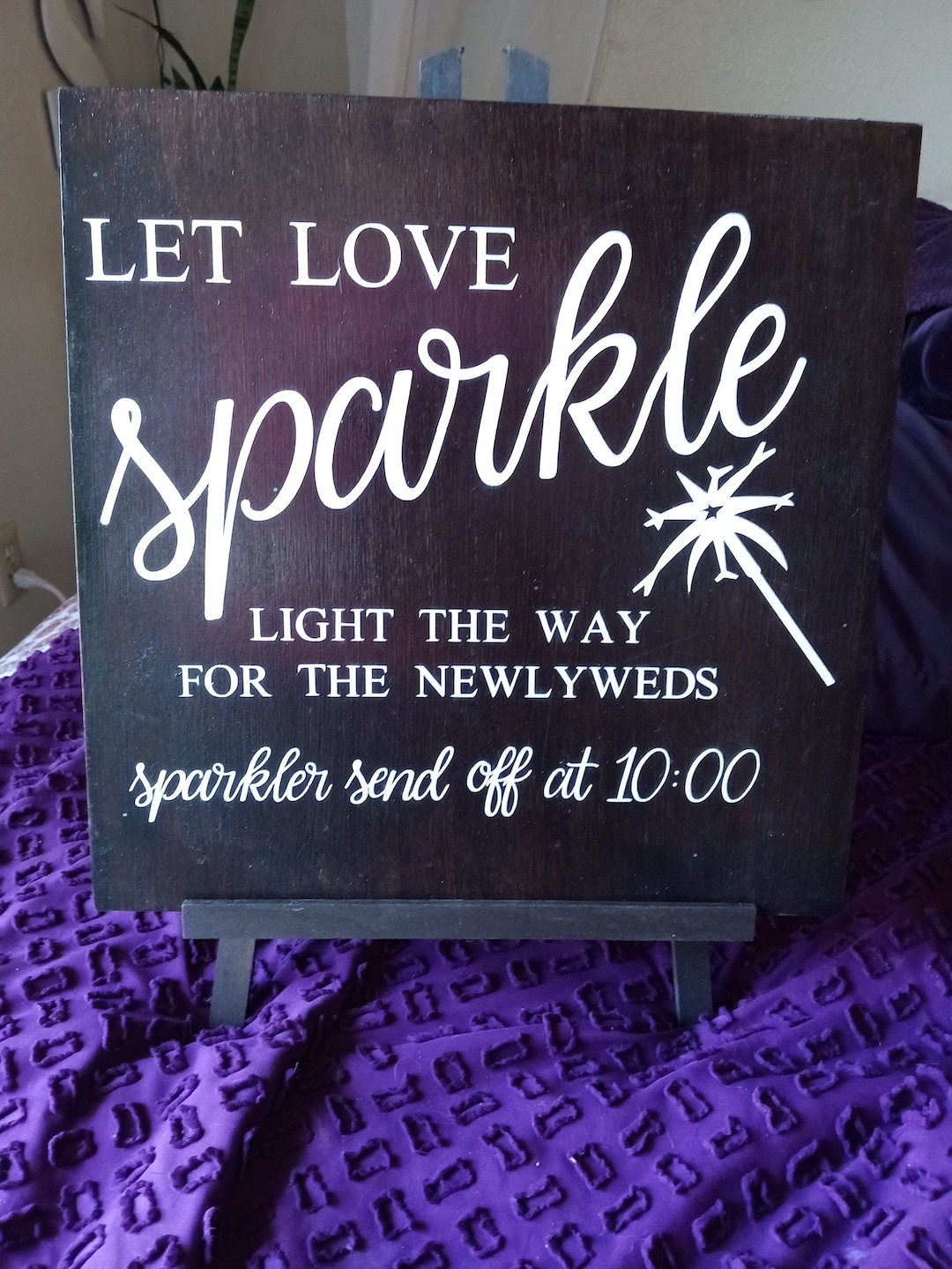 Sparkler Send off Sign - Etsy