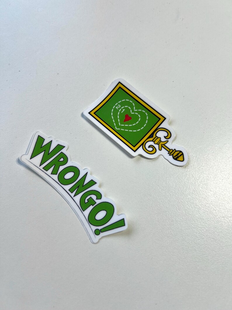 Heart 2 Sizes Too Small X-ray Frame Vinyl Sticker - Holiday Grouch ...