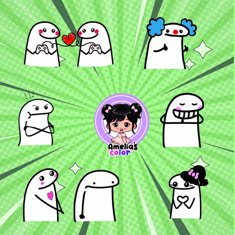 Viral Flork Meme Package in Illustrator, EPS, SVG and PNG Format, Flork ...