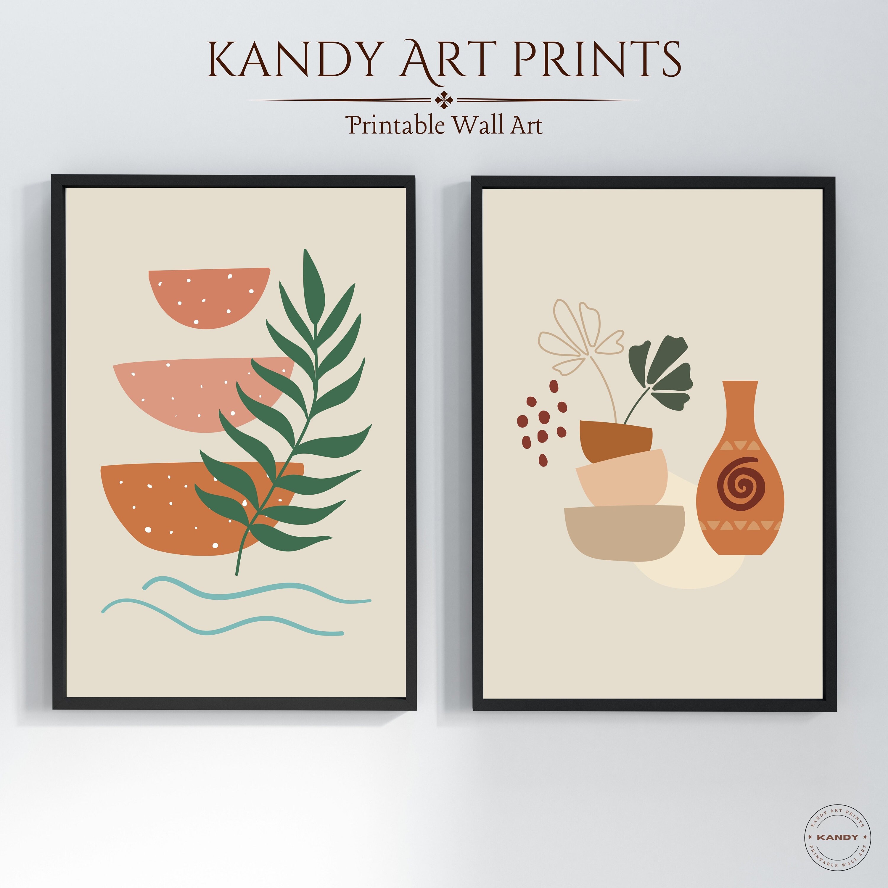 30 Boho Abstract Prints, Abstract Wall Art, Boho Abstract Poster, Boho ...