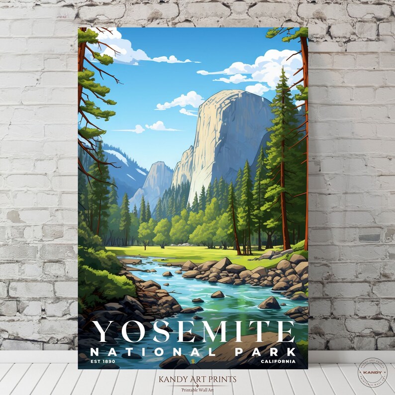 63 US National Park Prints, National Park Poster, Travel Wall Decor ...
