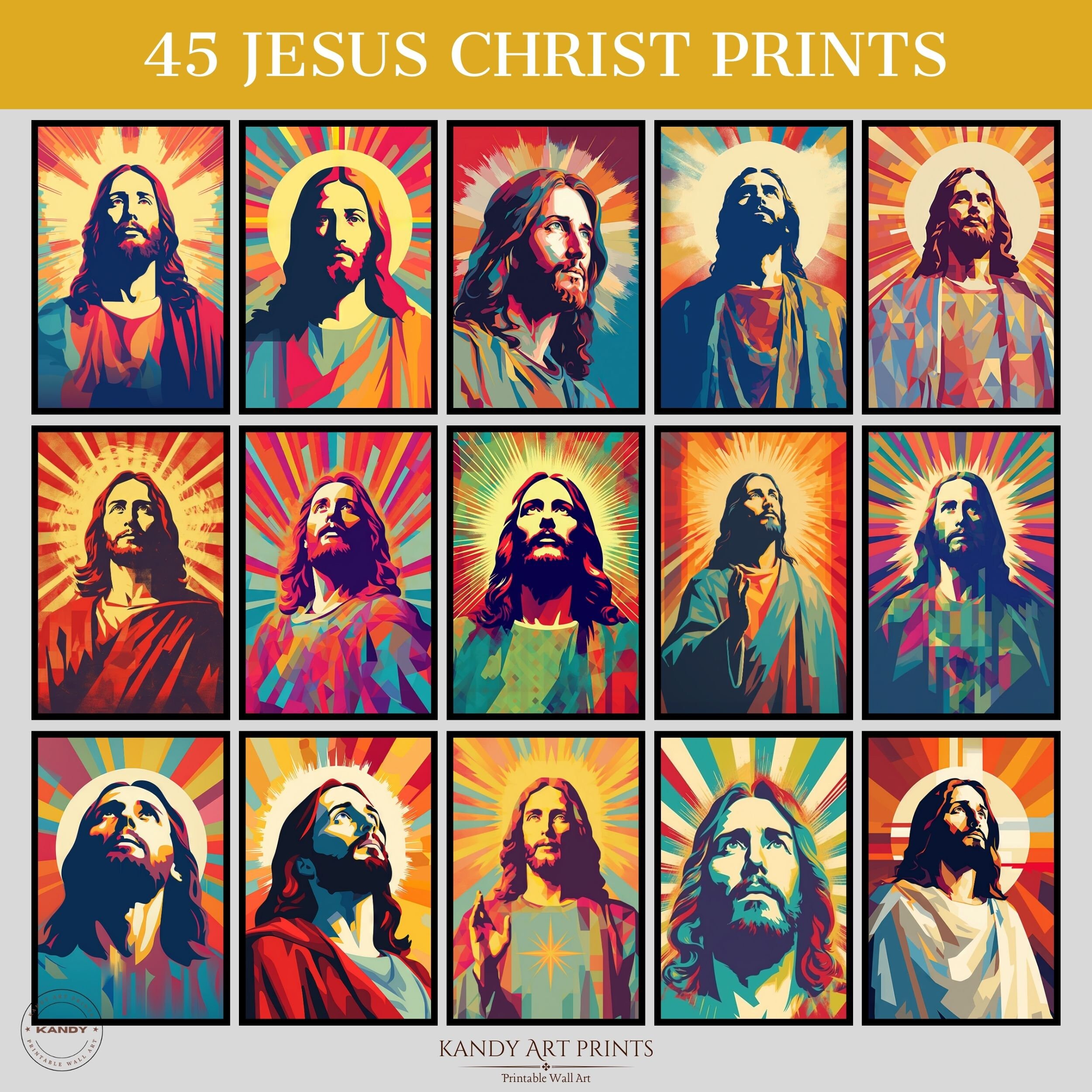 45 Jesus Christ Prints Jesus Christ Poster Christian Art - Etsy