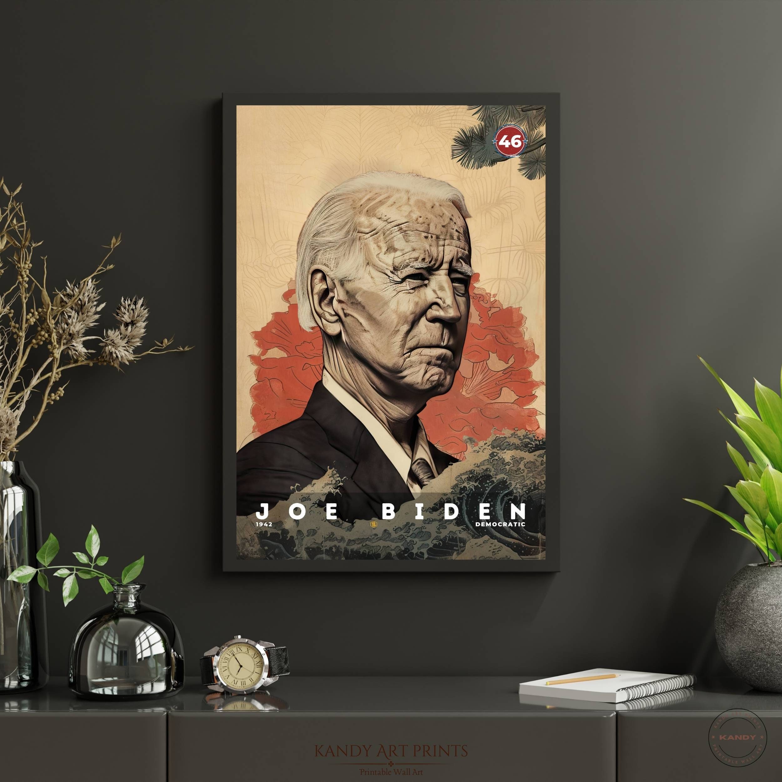 46 US Presidents Prints, US Presidents Poster, American History, Office ...