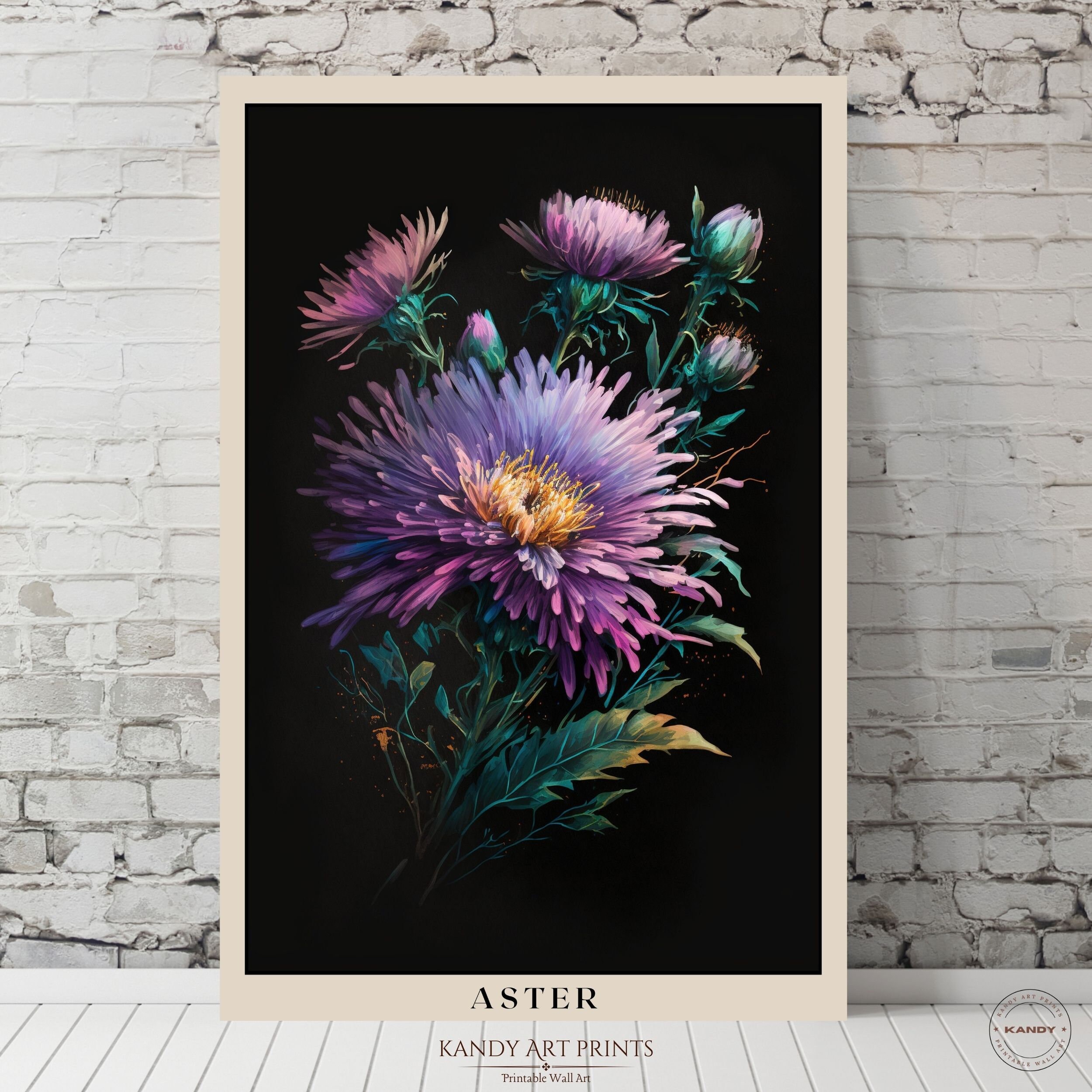 40 Watercolor Flowers Prints, Botanical Wall Art, Flower Wall Art ...