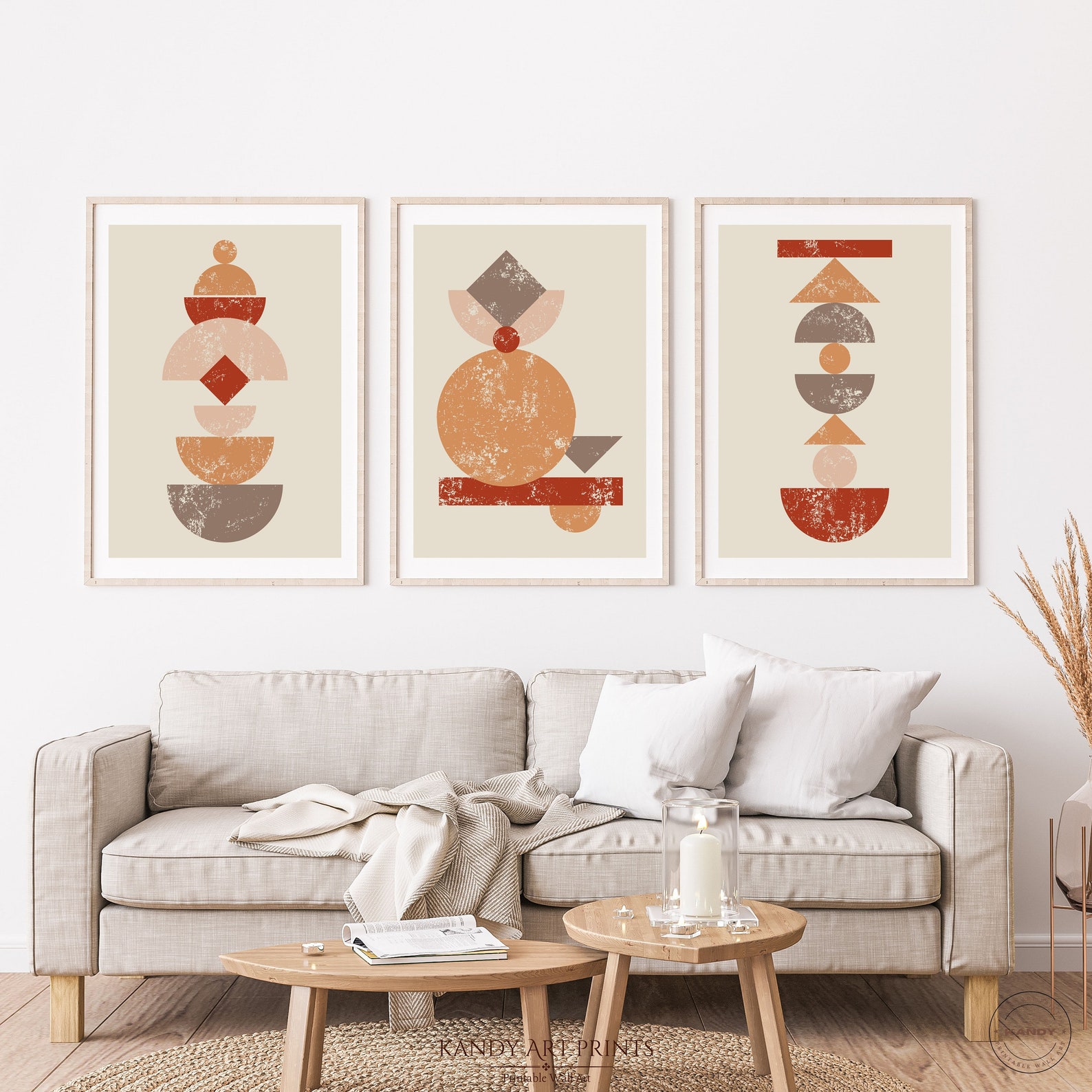 30 Boho Abstract Prints, Abstract Wall Art, Boho Abstract Poster, Boho ...