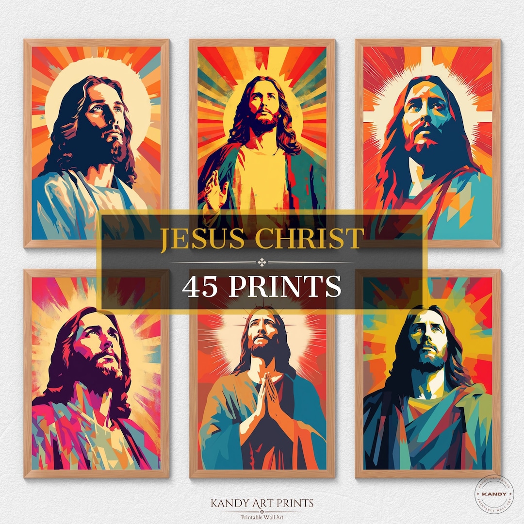45 Jesus Christ Prints Jesus Christ Poster Christian Art - Etsy