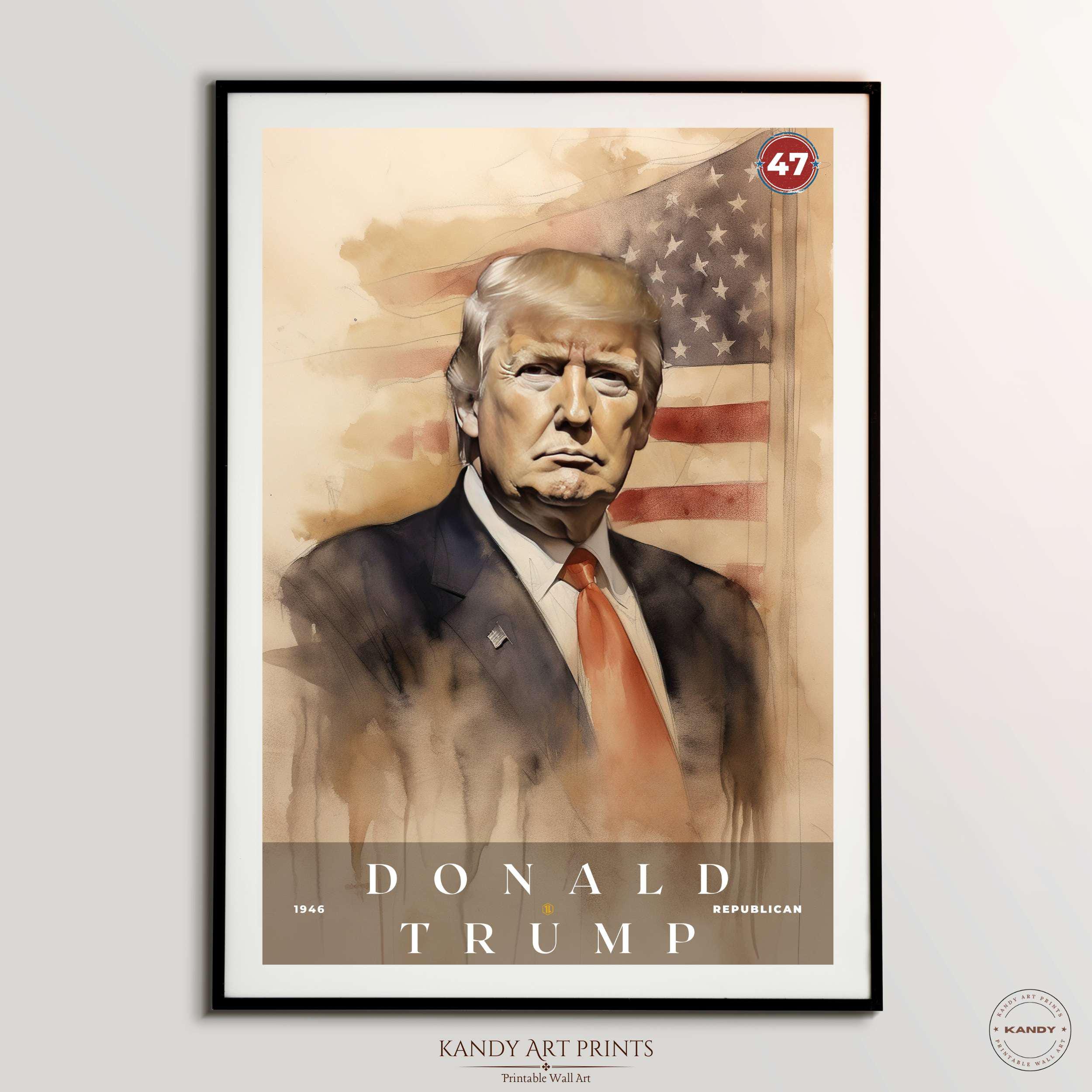 47 US Presidents Prints, US Presidents Poster, American History ...