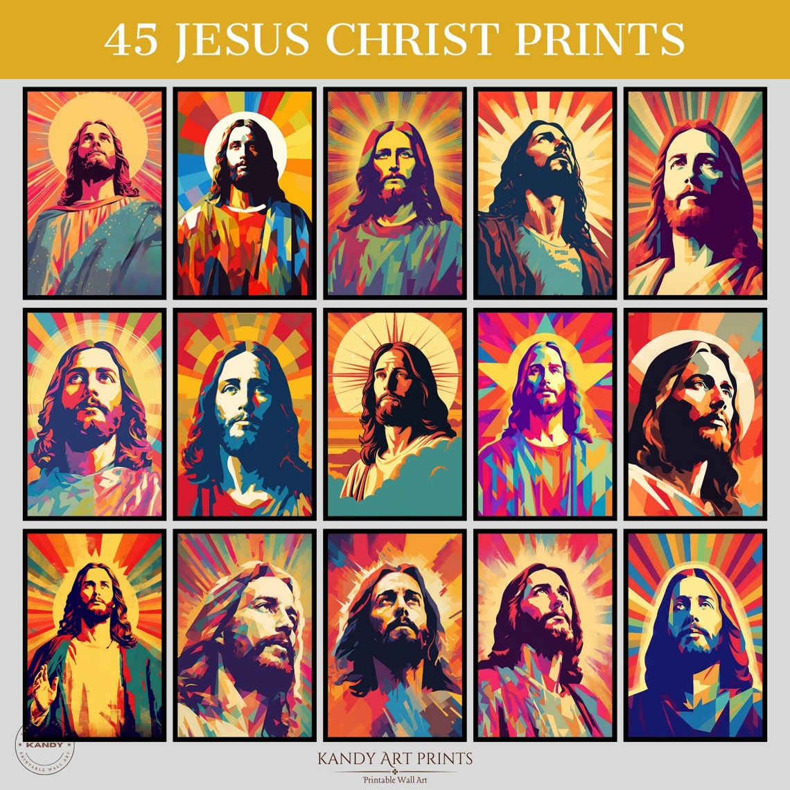 45 Jesus Christ Prints Jesus Christ Poster Christian Art - Etsy