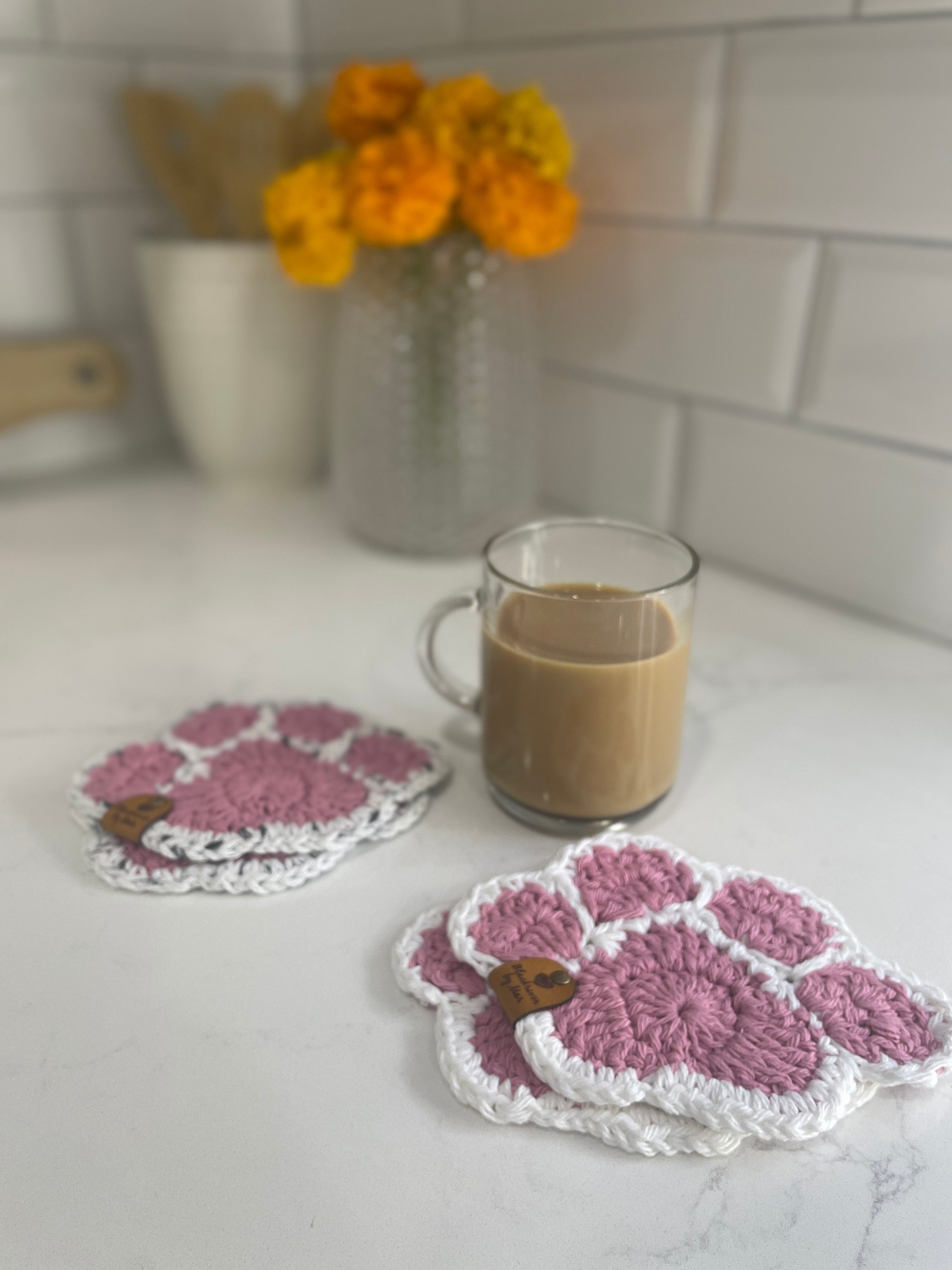 Crochet Dog Paw Coasters - Etsy