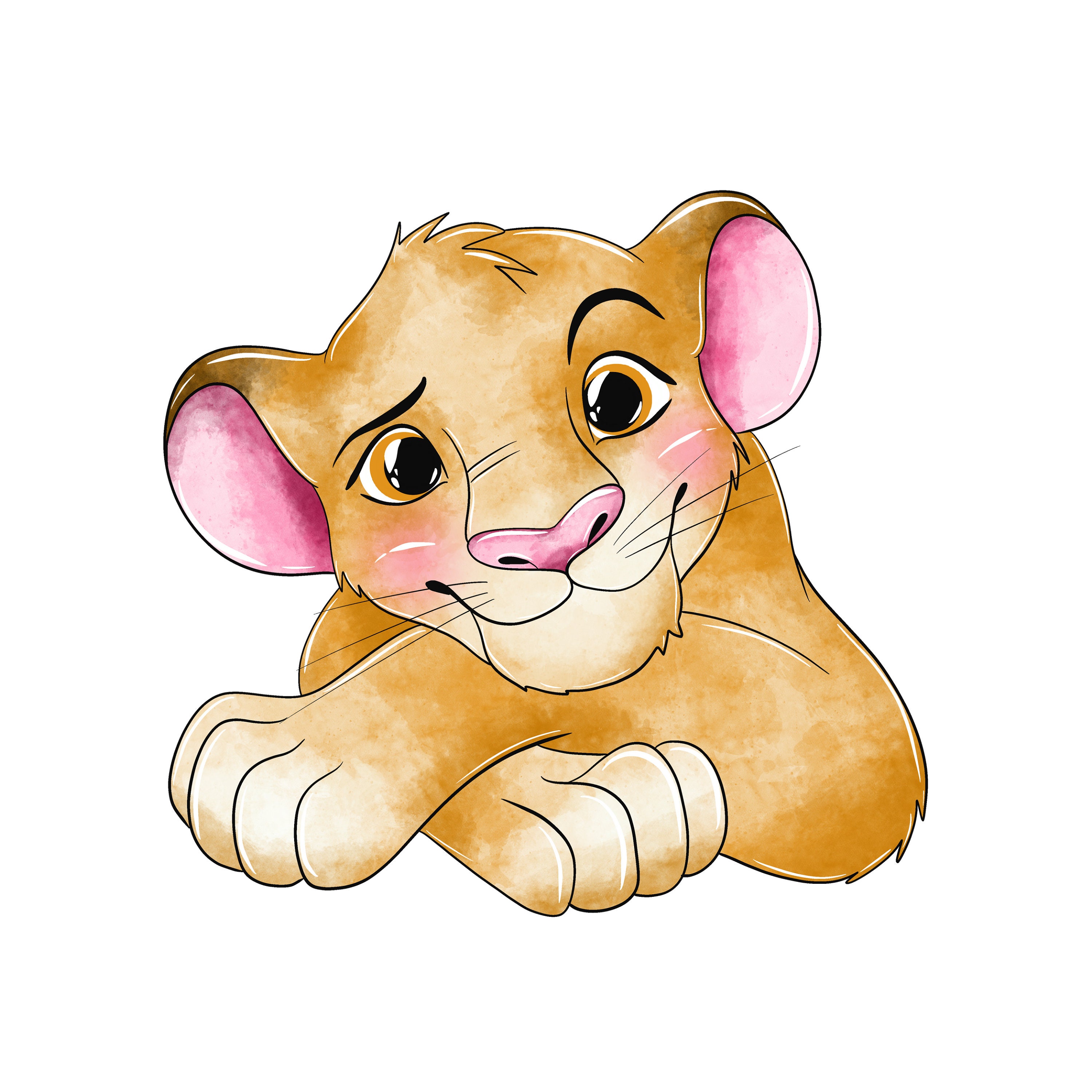 Simba Clipart - Etsy