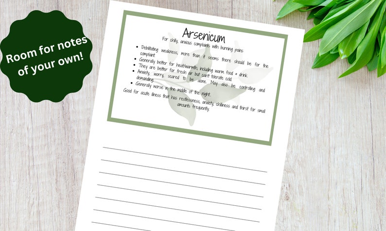 Homeopathy Keynote Notebook Pages, Homeopathy for Moms, Homeopathy ...
