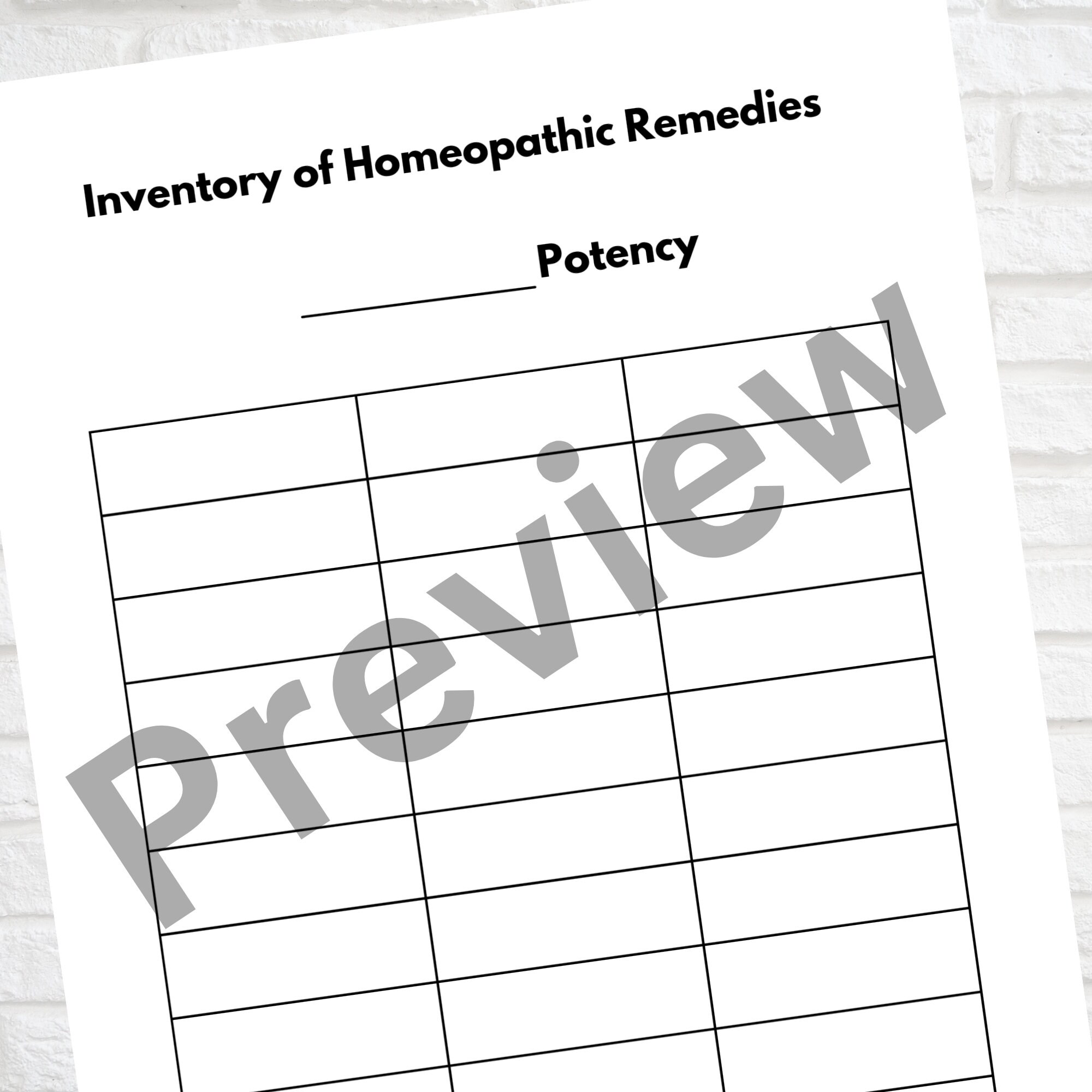 Homeopathy Journal, Inventory, Case Book - Etsy