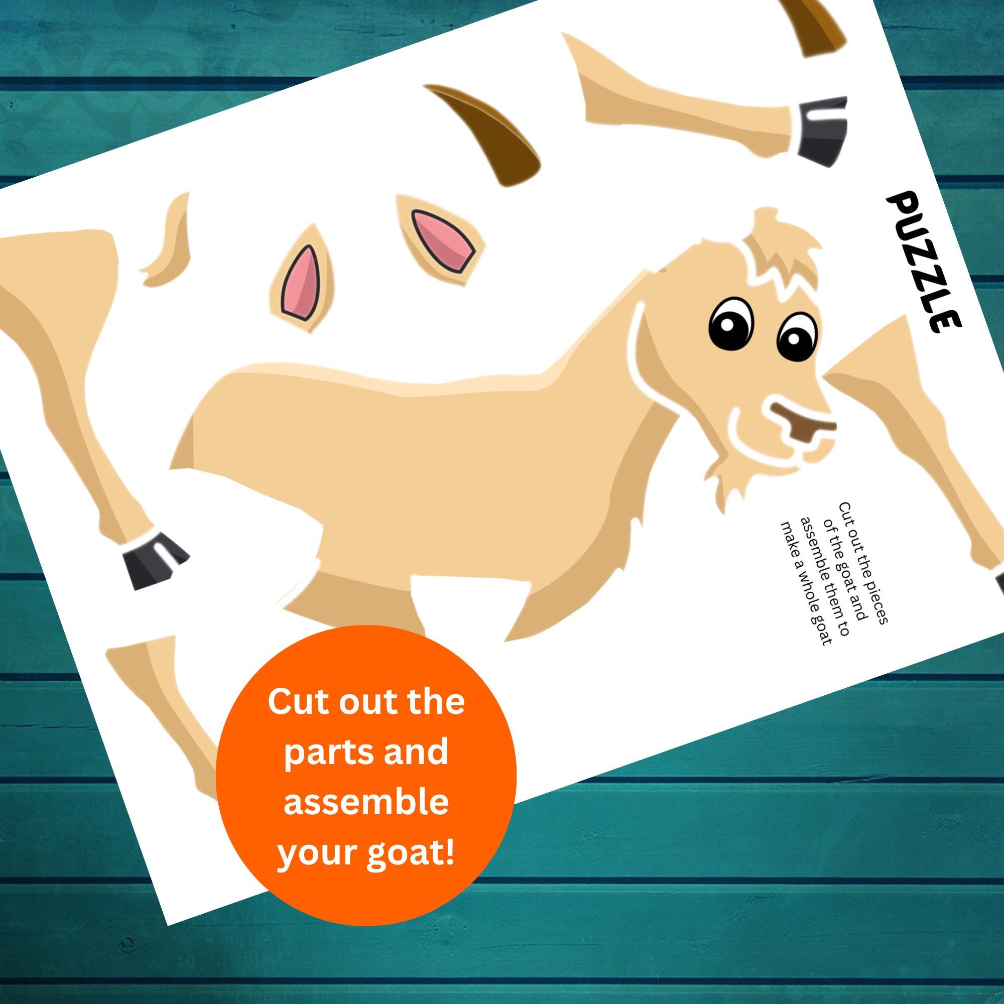 Mini Goat Unit Study, Printable Goat Activities - Etsy