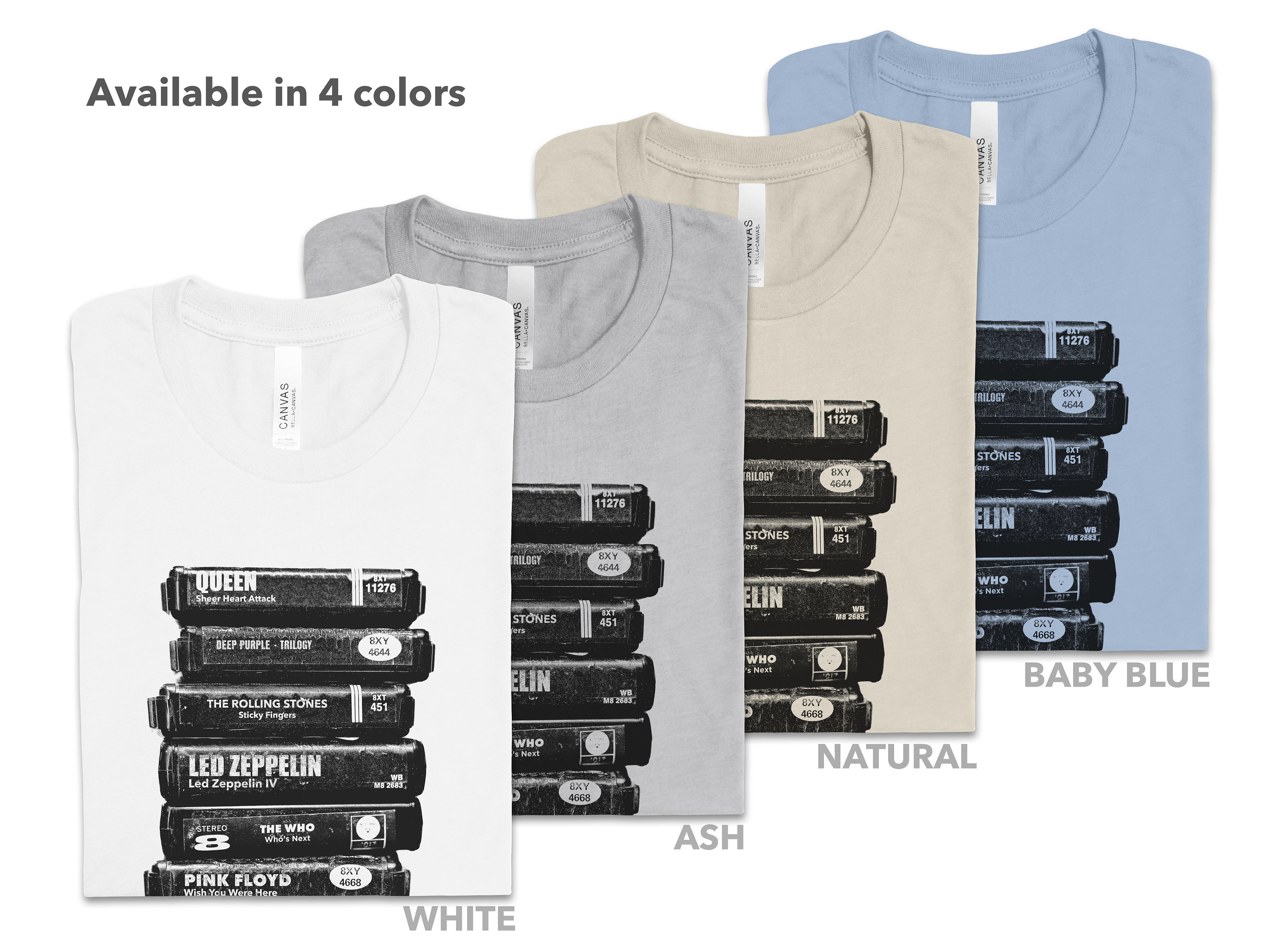 Early 70s 8 Track Tapes Stack English Classic Rock N Roll British 1970 ...