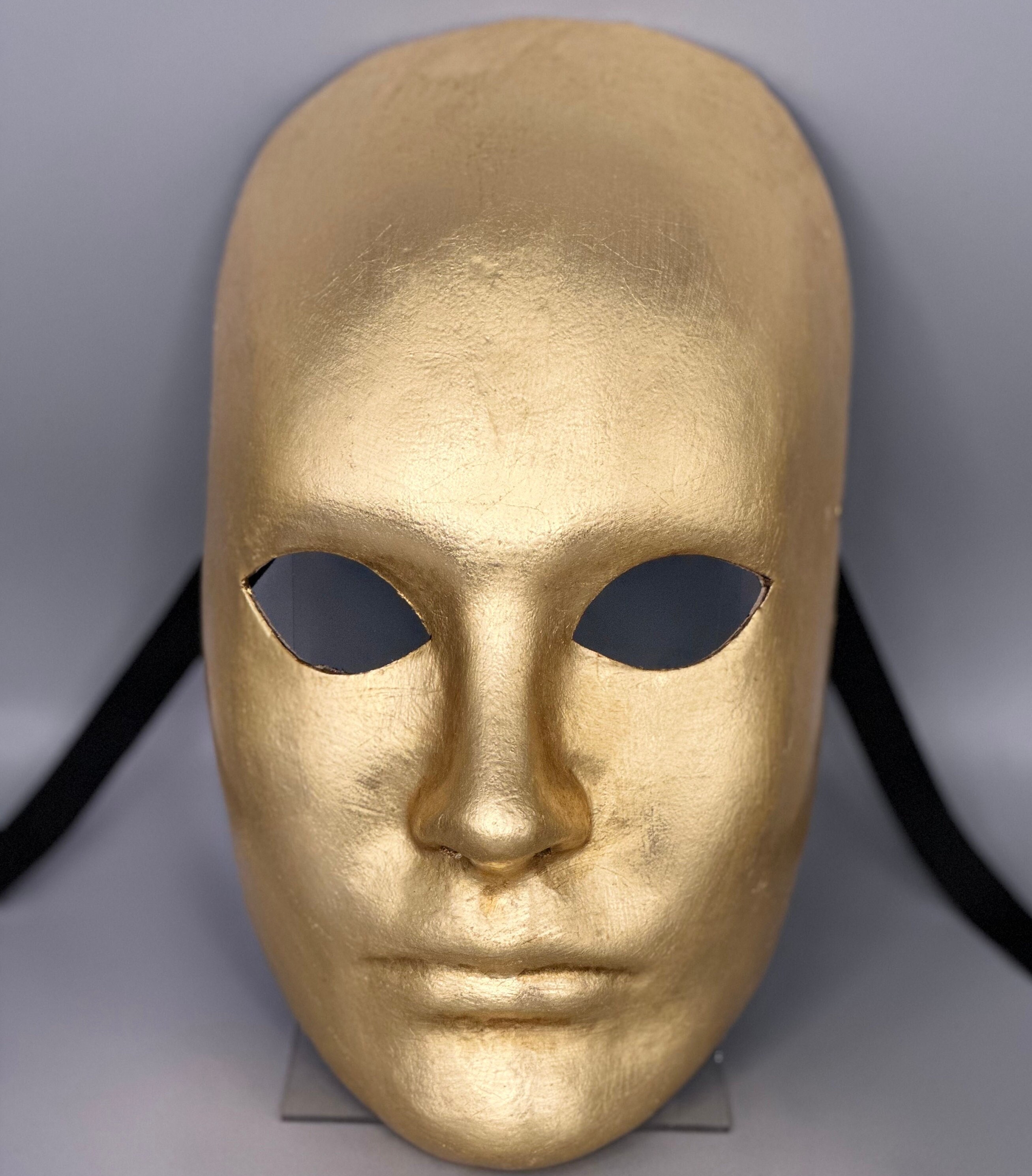 Golden Mask Full-face Costume Mask - Etsy