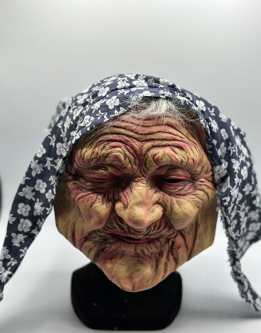 Befana Mask Old Woman Mask Granny Mask Carnival Mask Witch Mask for ...