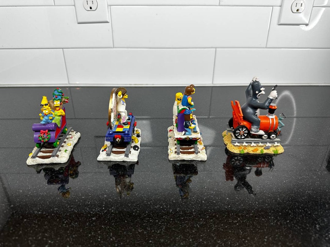 Ceramic Vintage Simpsons Figure Lot Collection Set Bard Gomer - Etsy