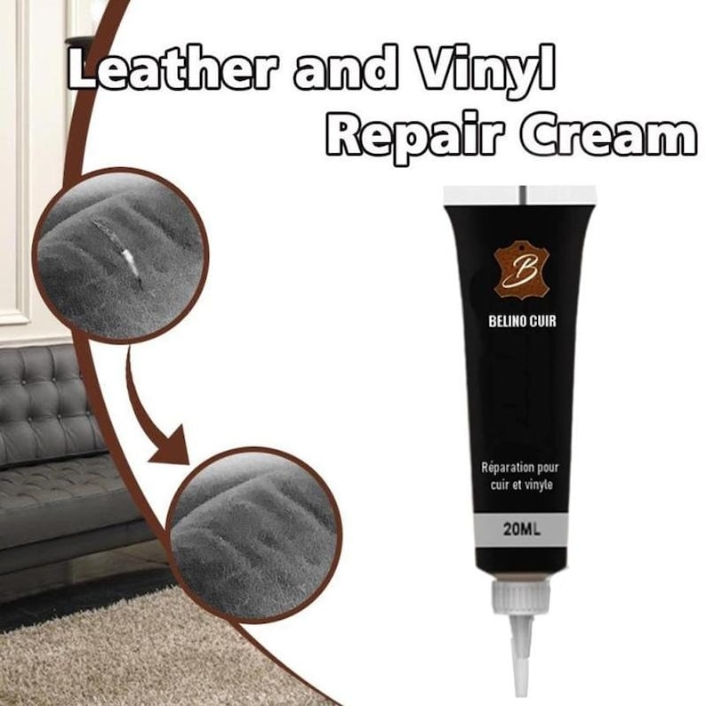 Easy-to-use Leather Repair Gel for Car | 20 Ml / 1pc | Seat Home ...