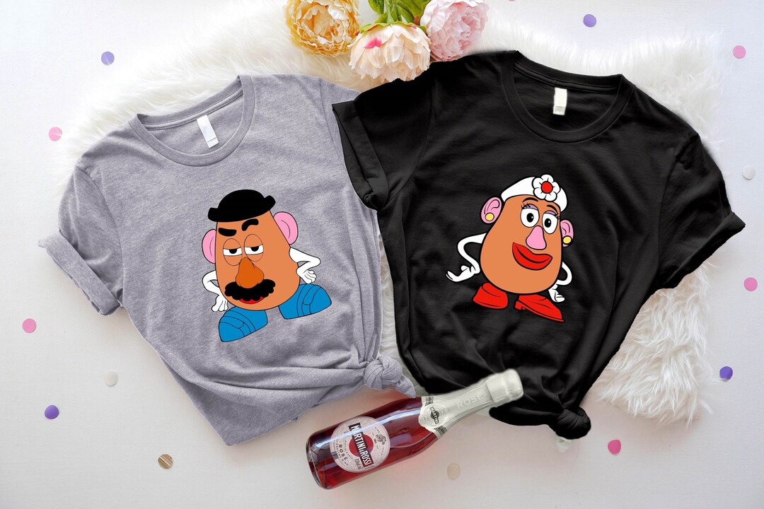 Mr And Mrs Potato Head T Shirt Mr And Mrs Couple Shirt Cute Etsy