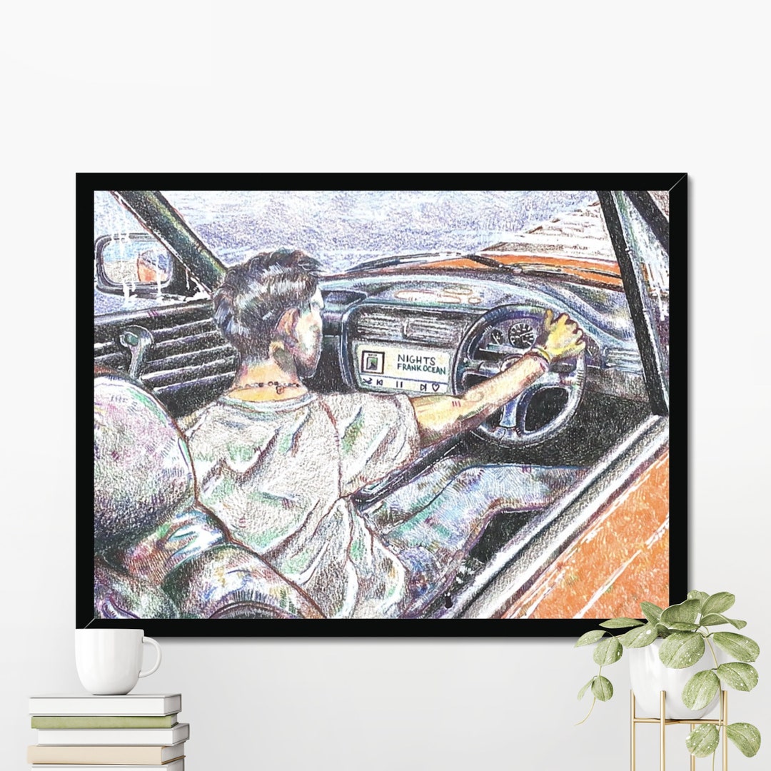 Frank Ocean Print, Abstract Wall Decor, High Quality Art for Room, Home ...