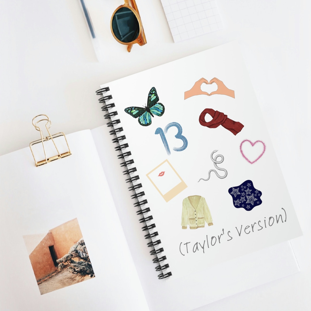 Taylor Swift / Taylor Swift Journal / Taylor Swift Notebook / - Etsy
